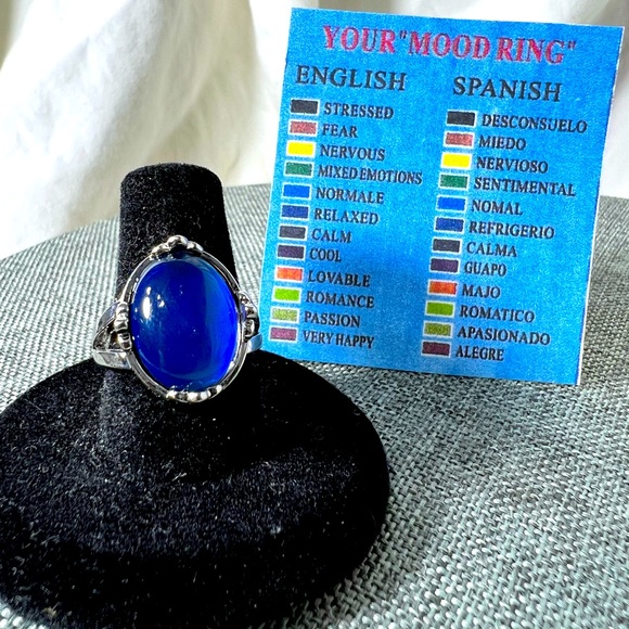 Fashion Jewelry | Jewelry | Fashion Jewelry Ladys Genuine Mood Ring 8k ...
